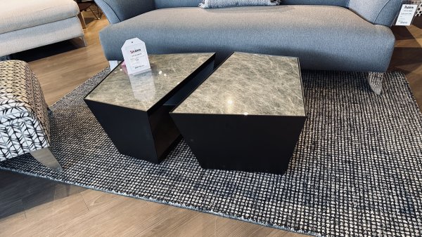 Elite Modern Tetris Coffee Table On Castors - Rubin's Furniture
