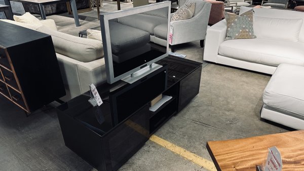 BDI 8227 Mirage AV Console - Rubin's Furniture